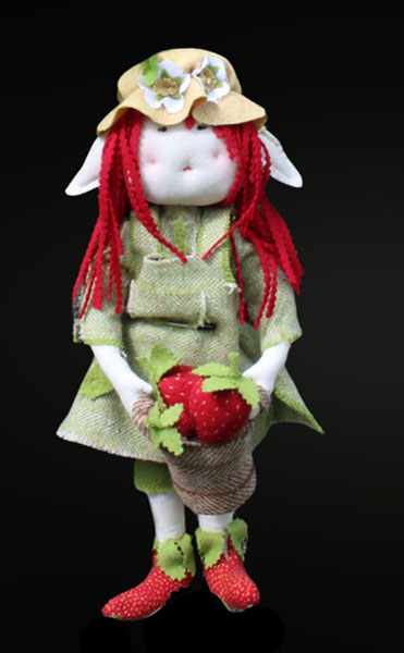 character doll | cloth doll | rag doll | strawberry doll | strawberry ...