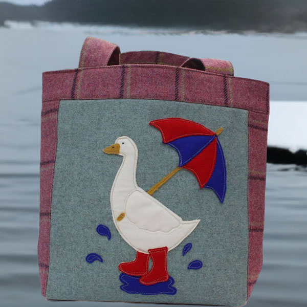 3D| doorstop| country| farm| farming| duck| goose| geese| tote bag ...