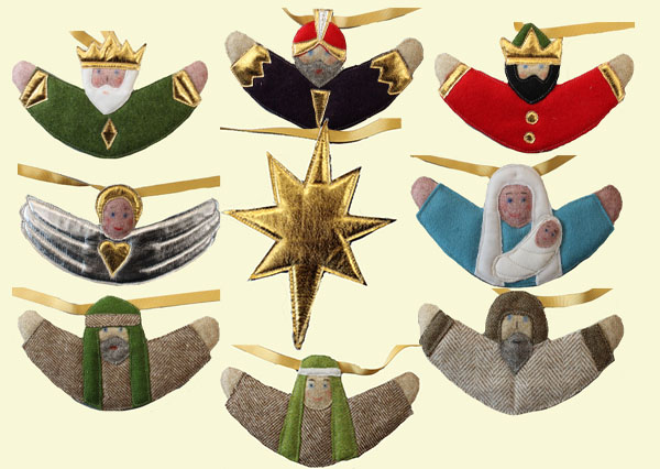 Christmas decorations | nativity| angel | Christmas