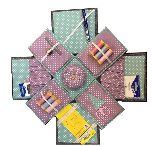 Etui box| sewing box| needlework box| exploding box| victorian box ...